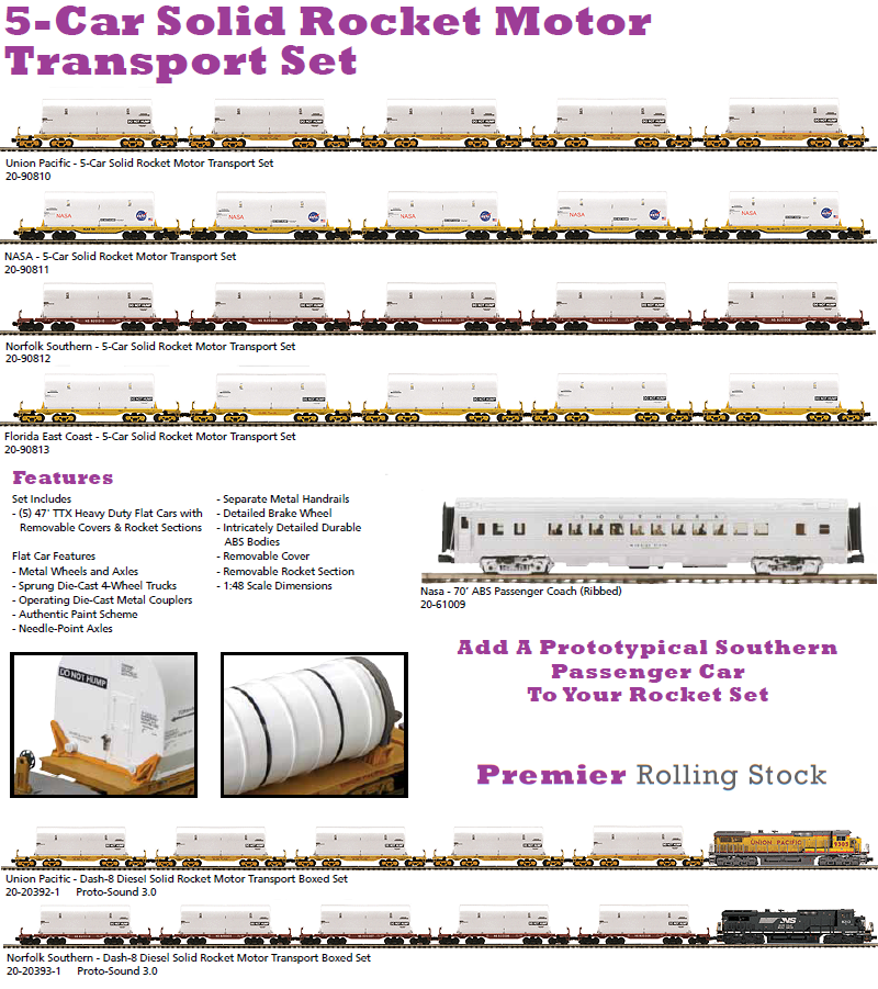 Nasa Railroad Rocket Transport