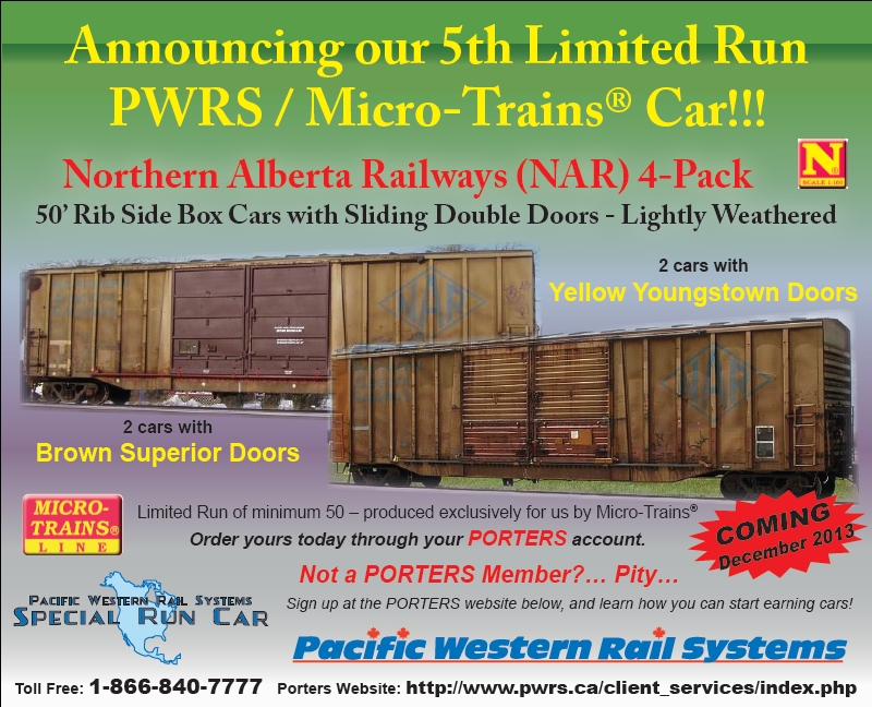 PWRS Pacific Western Rail Systems